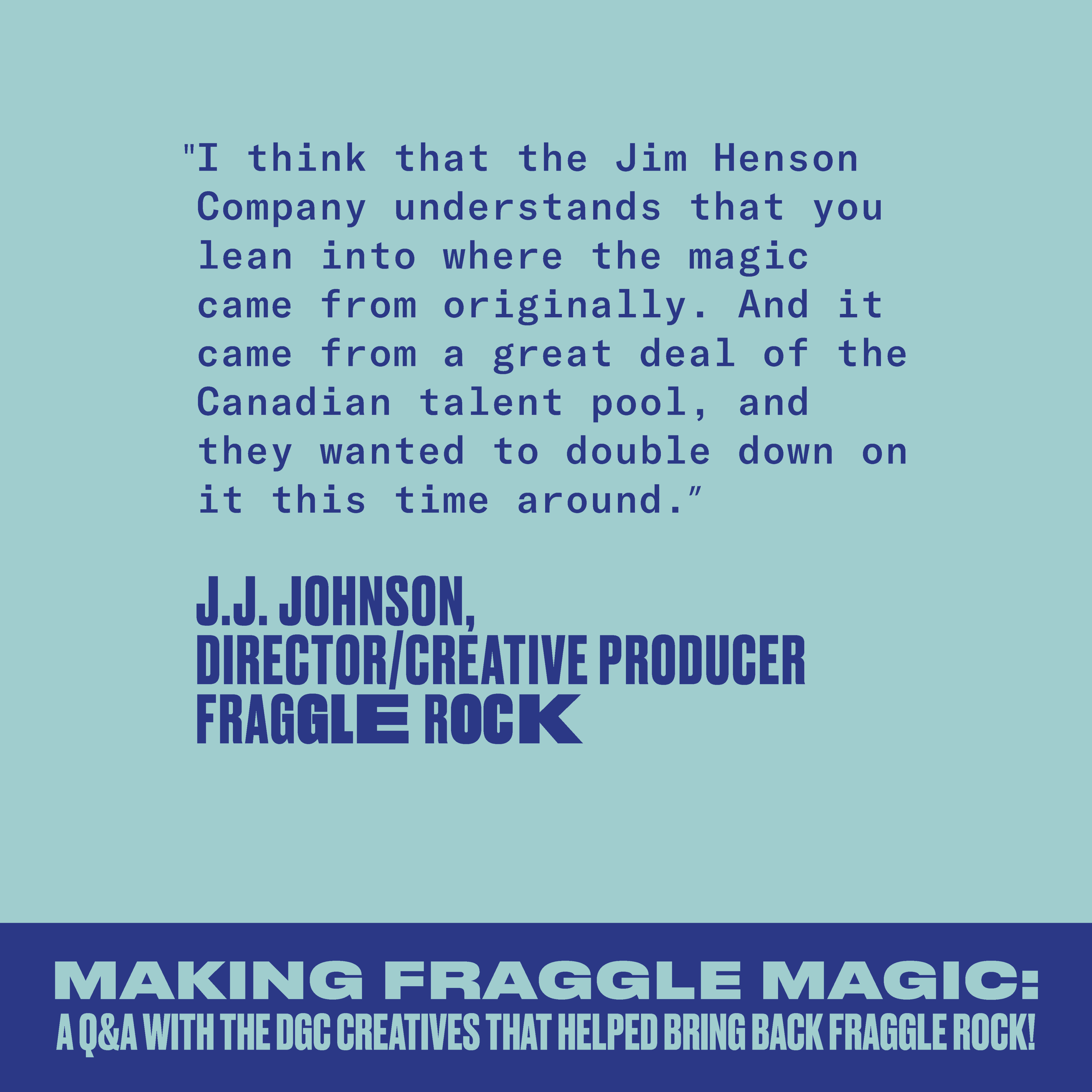 Making Fraggle Magic: A Q&A With The DGC Creatives That Helped Bring ...